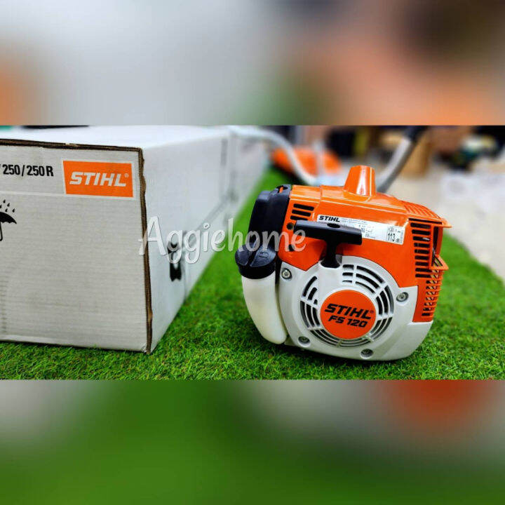 STIHL เครื่องตัดหญ้า 2 จังหวะ รุ่น FS-120 (ข้อแข็ง) เครื่องยนต์ 1.3Kw ...