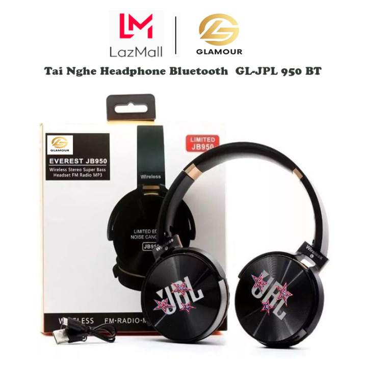 Tai Nghe Chụp Tai Headphone Bluetooth Không Dây Gpl 950 Bt- Chất Âm Ấn ...