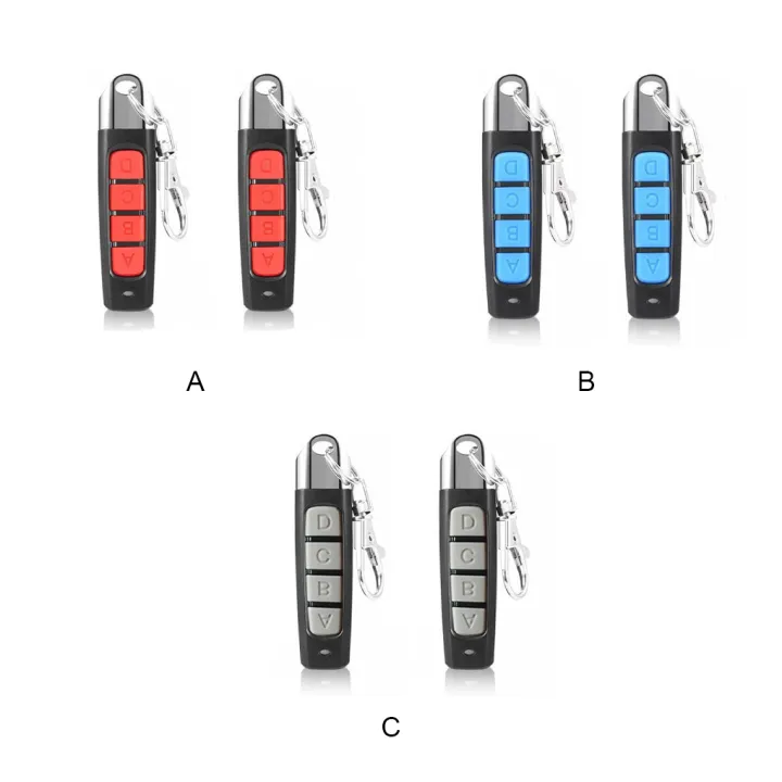 Abs Garage Door Remote Controller Stylish Replacement 4 Button