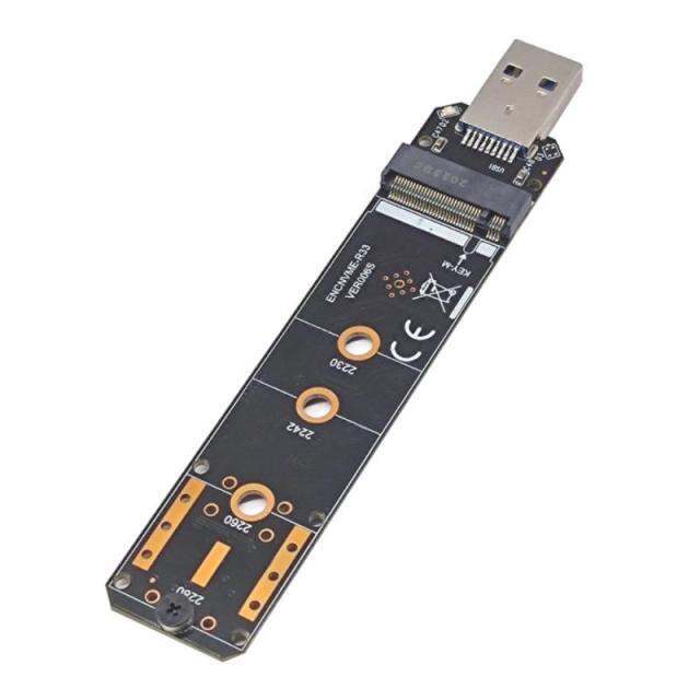 M.2 Usb Adapter Dual Protocol Ssd Board M.2 Nvme Pcie Ngff Sata M2การ์ดสำหรับ2230 2242 2260 2280 ...