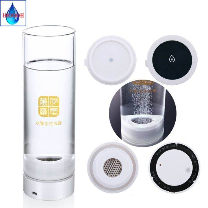 High Hydrogen Water Generator Bottle/Cup Wireless Transmission ORP Alkaline Japanese ...