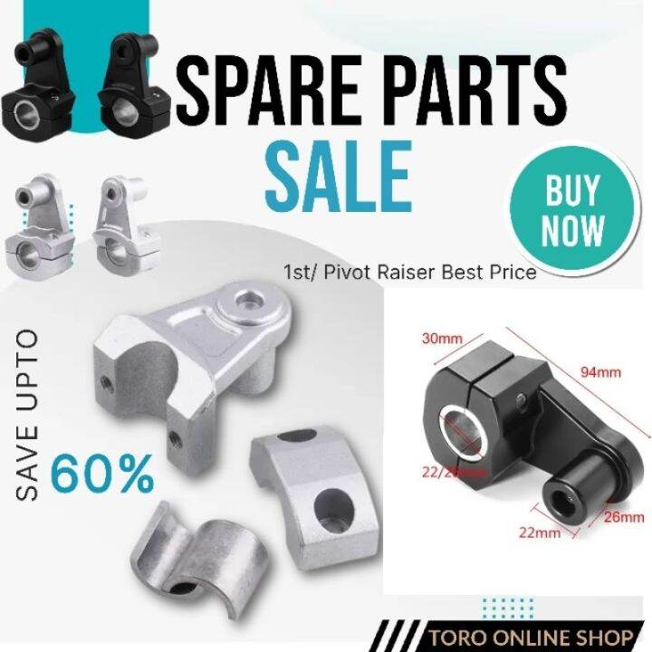 pivot riser riser stang 1set universal peninggi maju mundur stang klx ...