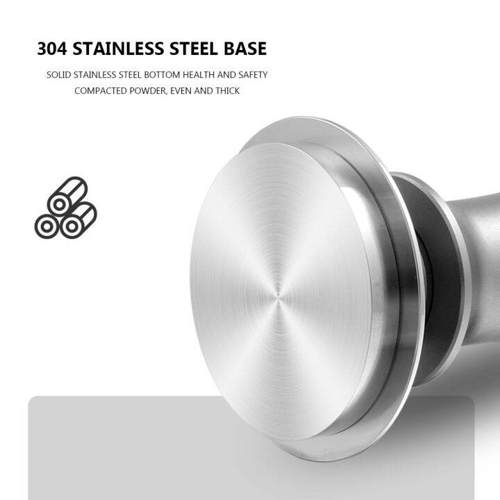 5158mm Coffee Powder Hammer Flat Base Adjustable Deep Coffee Press ...