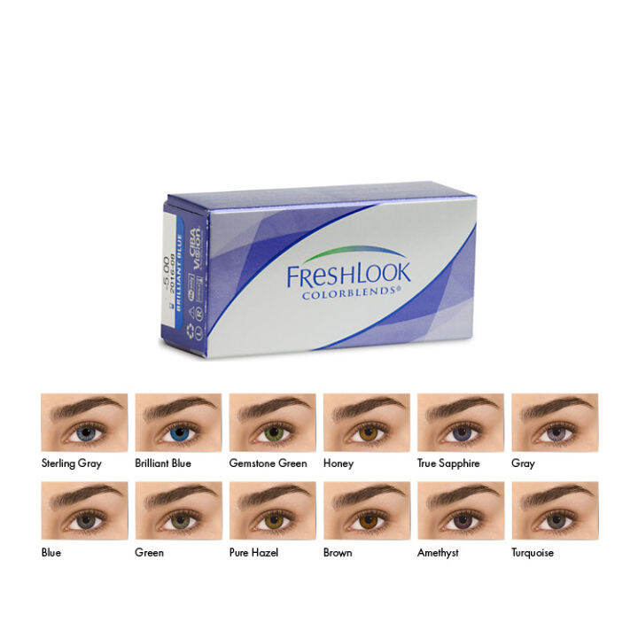 Freshlook Colorblends Colored Contact Lenses Authentic | Lazada PH