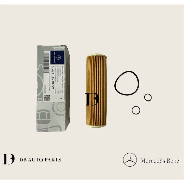 ORIGINAL MERCEDES BENZ M271 W204 W212 CGI OIL FILTER (2711800509 ...