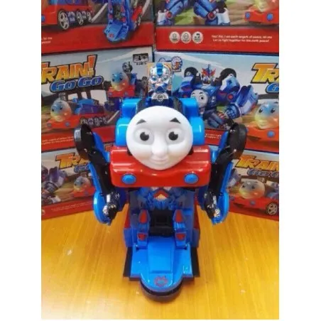 COD•THOMAS TRAIN TRANSFORM TO ROBOT with sound and lightuZK | Lazada PH
