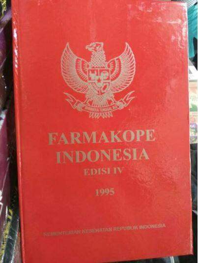 Buku Farmakope Indonesia Edisi 4 | Lazada Indonesia