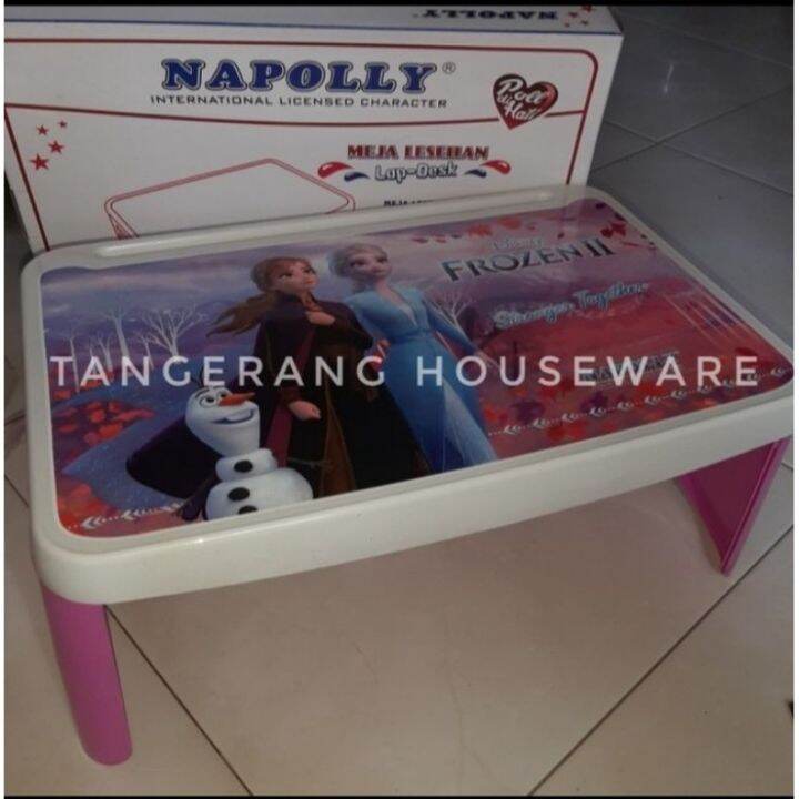 Meja Belajar Lipat Anak Lap Desk Karakter Frozen | Lazada Indonesia