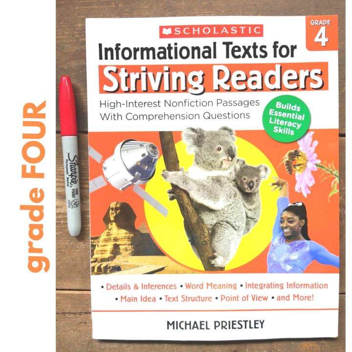 Scholastic: Informational Texts for Striving Readers: Grade 4 | Lazada PH