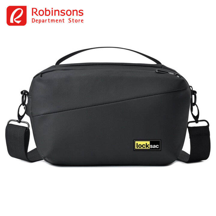 Locksac Utility Messenger Bag Black | Lazada PH