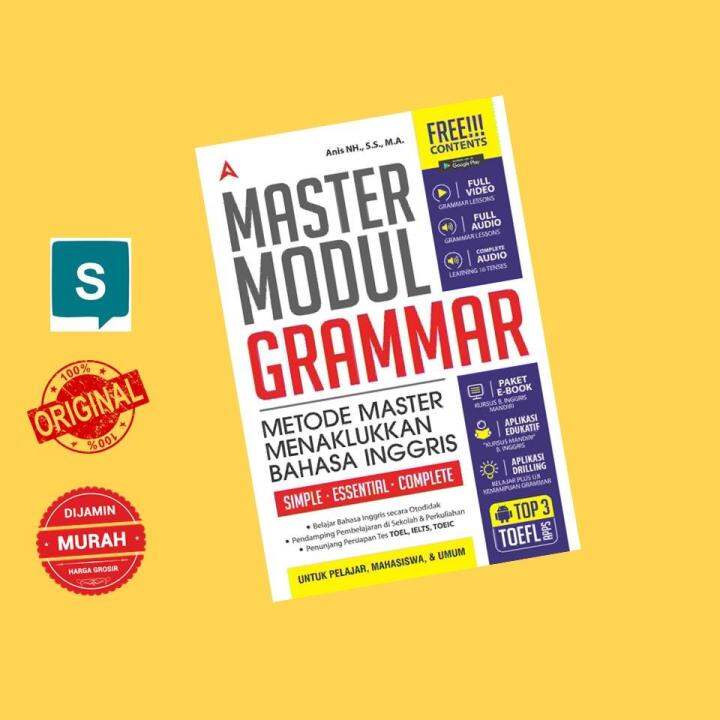 BUKU MASTER MODUL GRAMMAR | Lazada Indonesia