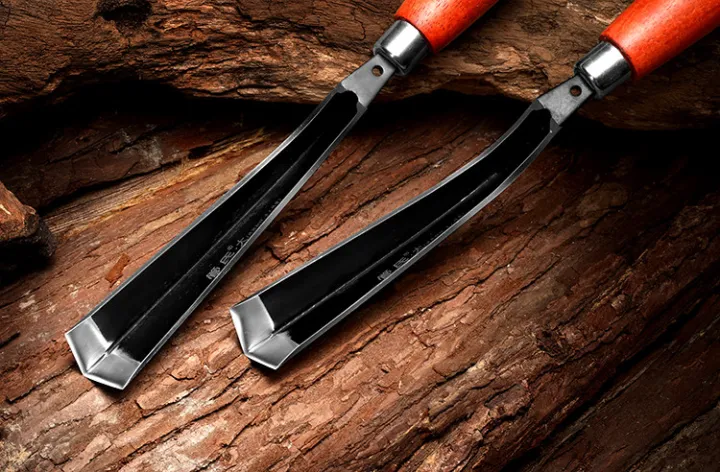 Rubber cutting knife, rubber harvesting knife, can be used as carving ...