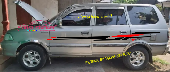 best sticker kijang kapsul list cutting stiker mobil toyota kijang lgx ...