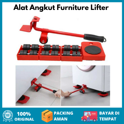 Alat Angkut Furniture Lifter Carrier Wheel Bar Mover / Alat Bantu ...
