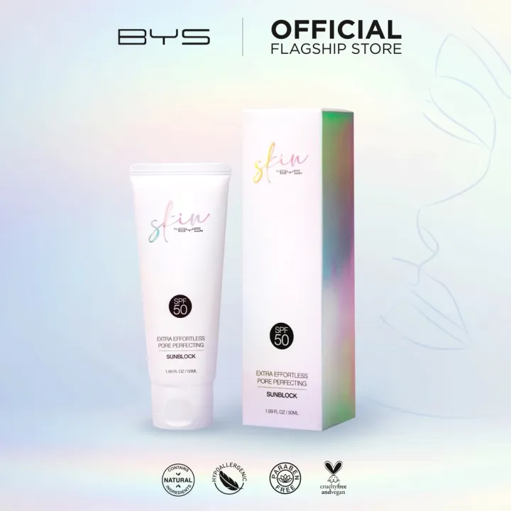 Skin by BYS Extra Effortless Pore Perfecting Sunblock 50ML | Lazada PH