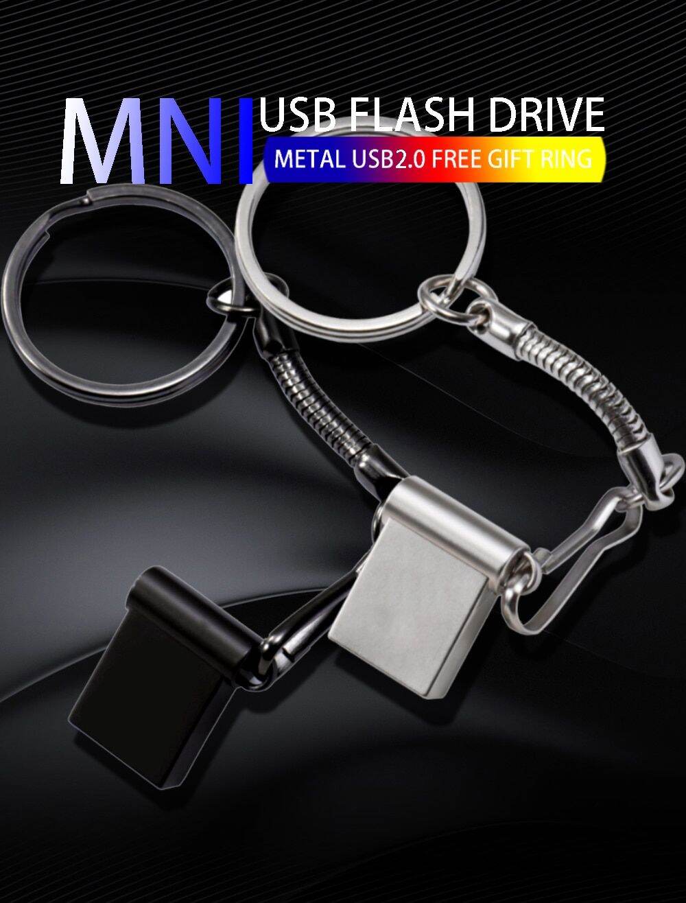 【เรือจากประเทศไทย】USB 3.0 Flash Drive 4G 8G 16G 32G 64G แฟลชไดร์ฟ ( สีเงิน ) แฟรชไดรฟ์ แฟรชไดรฟ์ ...