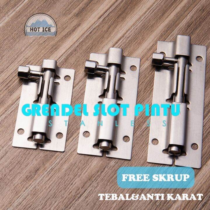 Grendel Pintu Grendel Jendela Stainless Asli Tebal | Lazada Indonesia
