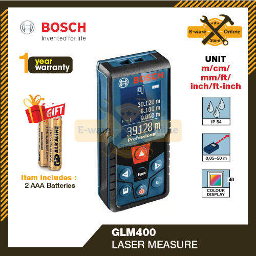 Bosch Laser Level Measurement Digital GLM40 GLM400 GLM50-23F GLM50-27CG ...