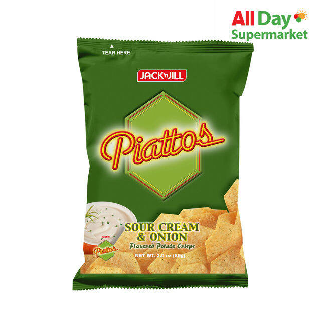 Piattos Sour Cream Onion 85G | Lazada PH