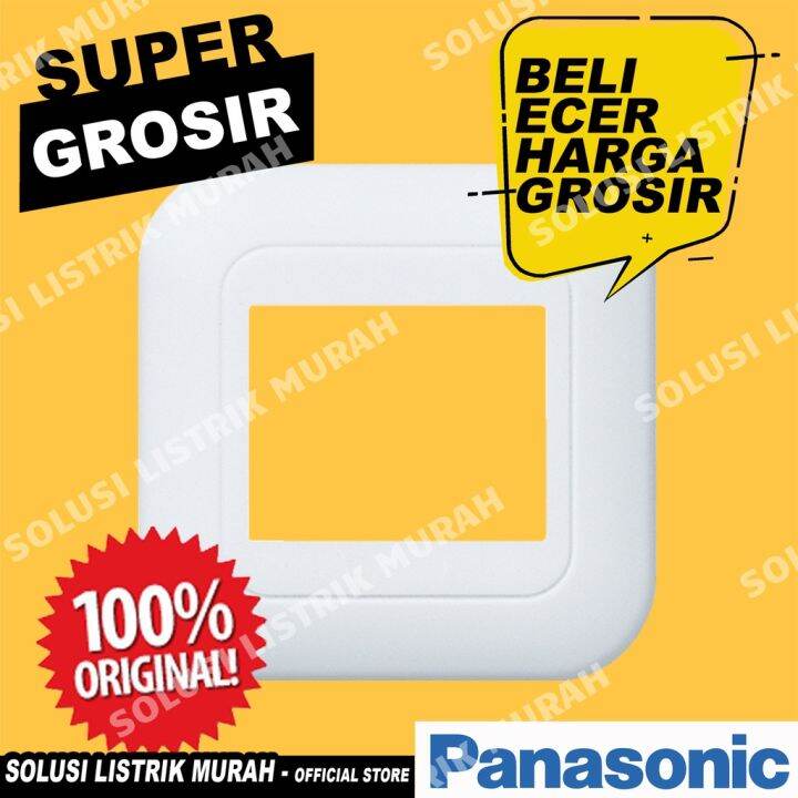 Panasonic Frame Kosong Untuk Saklar Seri 1 Gang 2 Device | Lazada Indonesia