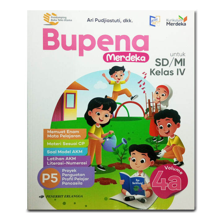 Buku Bupena 4A Kelas 4 SD Kurikulum Merdeka | Lazada Indonesia