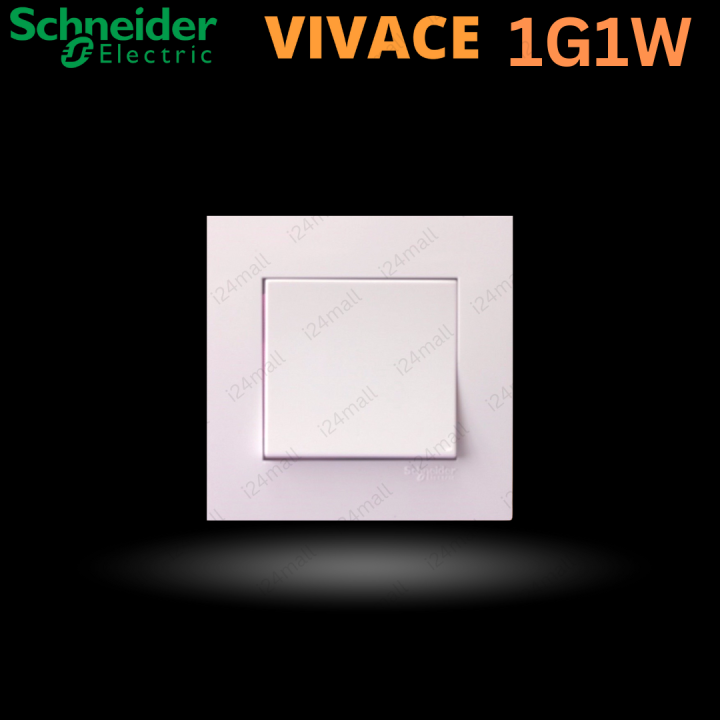 Schneider Vivace Switch 1 Gang 1 Way 1G1W 16AX 250W Suis Soket | Lazada