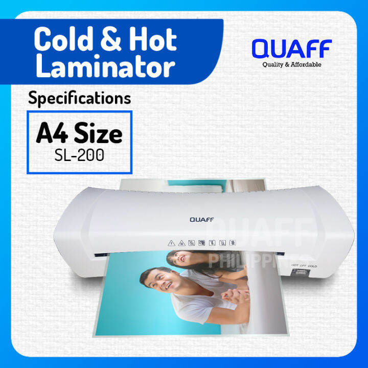 QUAFF MINI A4 Laminating machine（max laminate 125mic）SL-200 & PROMO ...