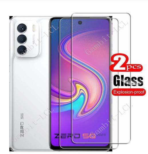 สำหรับ Infinix Zero 5G 2023ป้องกันกระจกเทมเปอร์บน X6815 Ixzero X6815B 6 ...