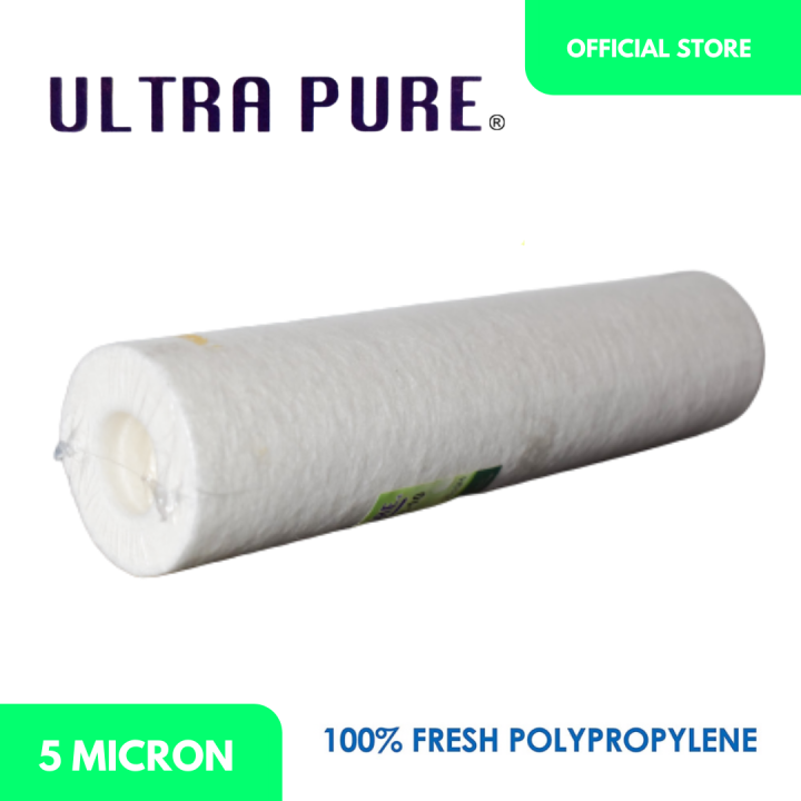 5 MICRON - 10 inch x 2 inch Premium Sediment Water Filter Cartridge by ...