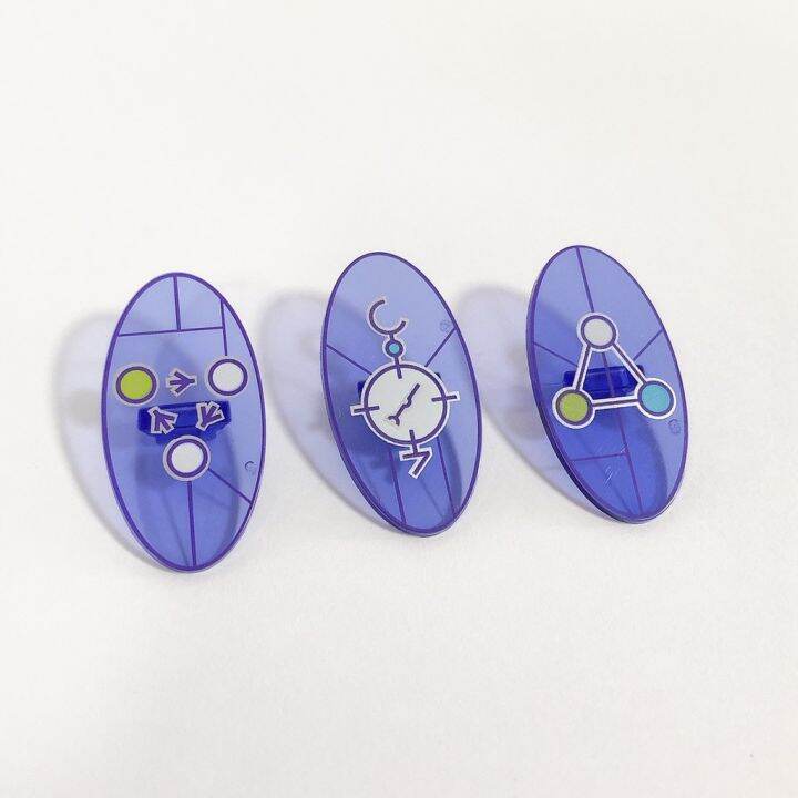 Lego part (ชิ้นส่วนเลโก้) No.92747 Minifigure Shield Oval with ...