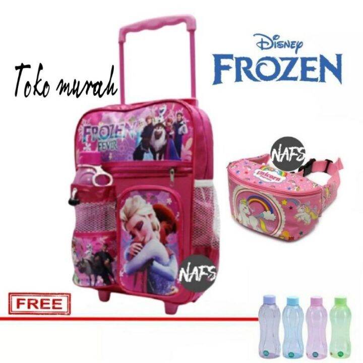 Children's Trolley Bag Push frozen | Lazada PH