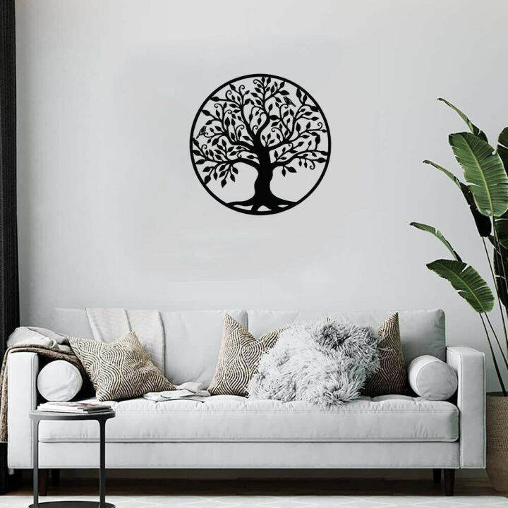 Metal Wall Art Tree of Life Wall Art Metal Family Tree Sign Metal Wall ...
