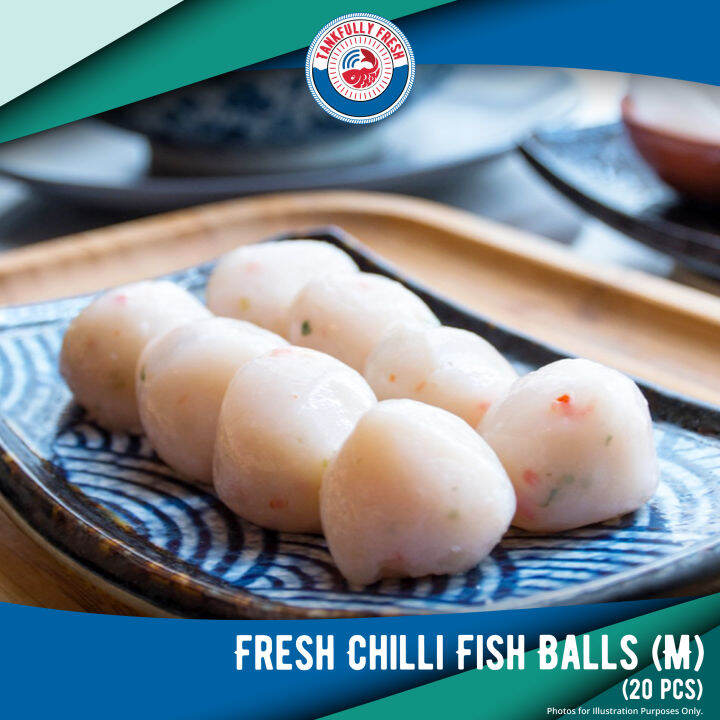 Fresh Chilli Fish Balls 新鲜辣椒鱼丸 (20 pcs) | Lazada Singapore