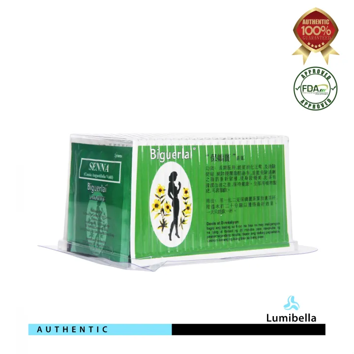 Biguerlai Tea Senna Leave Laxative 25 Tea Bags | Lazada PH