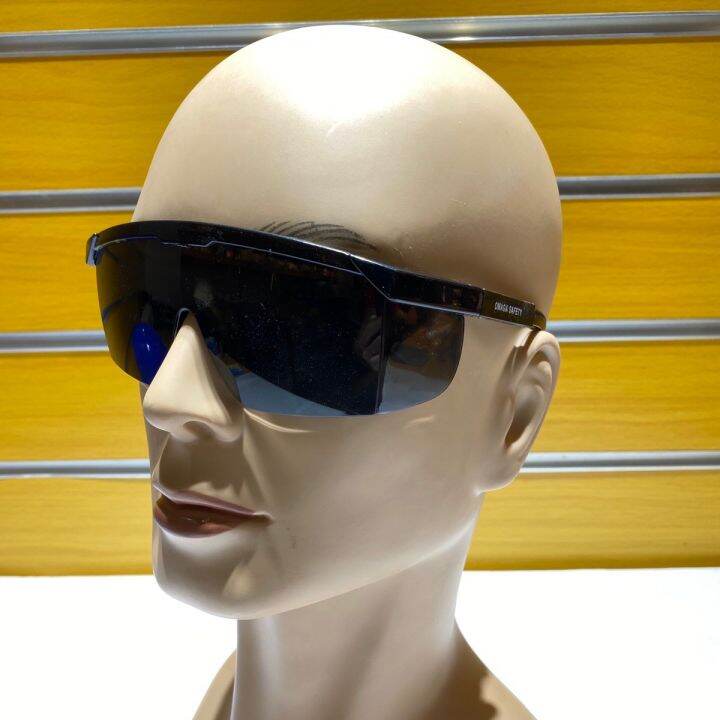 PROTECTIVE EYE SAFETY GOGGLES FULL BLACK | Lazada PH