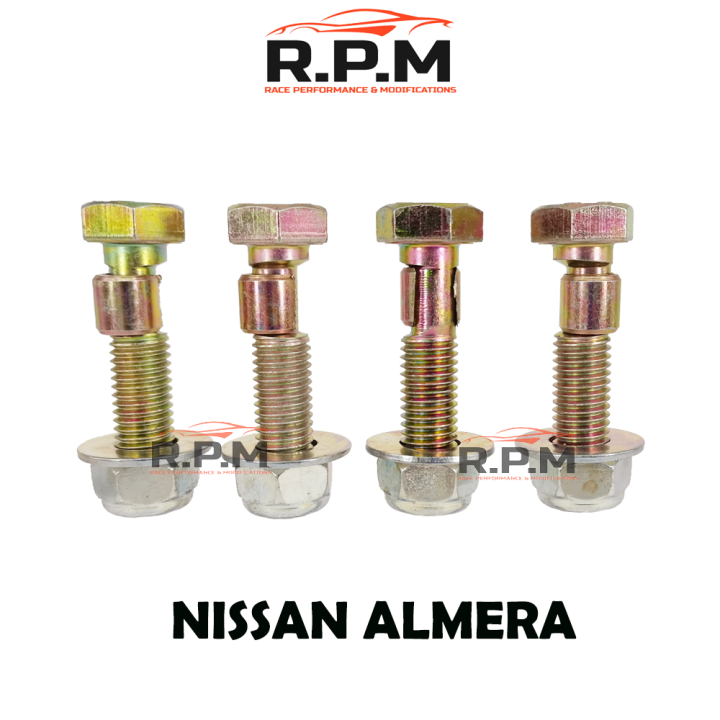 Nissan Almera Camber Nut Front Chamber Nut Depan Camber Skru Adjustable ...