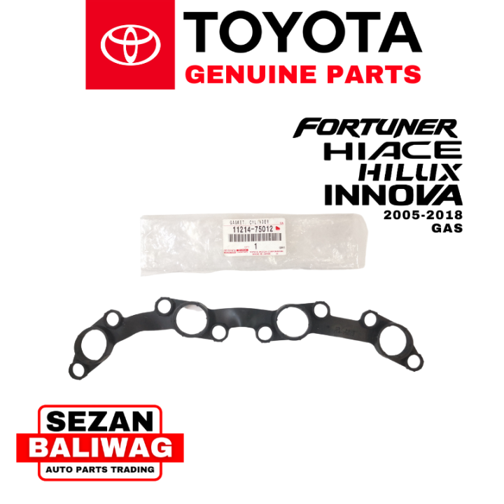 ORIGINAL TOYOTA CYLINDER HEAD GASKET FORTUNER HILUX INNOVA 2005-2015 ...