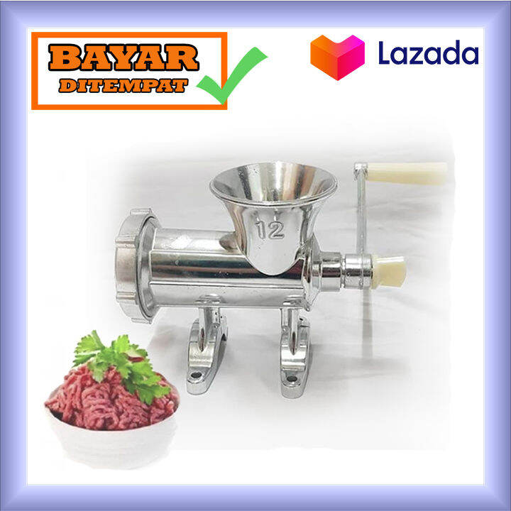 Gilingan Daging Manual No-12 Alat Pengiling Daging Tanpa listrik Murah ...