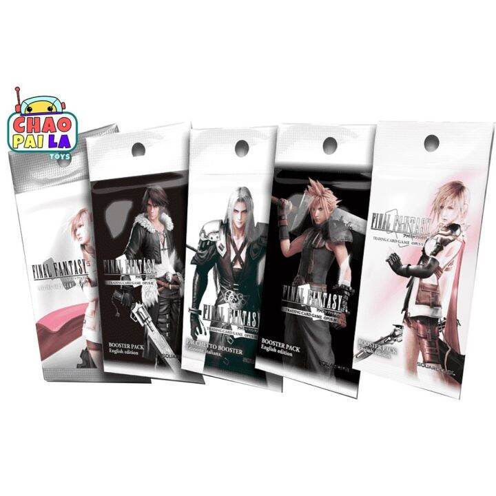 Final Fantasy - Trading Card Game - Booster Pack - Authentic Video Game ...
