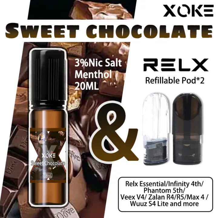 Relx pods refillable with juice relx1 infinity pod full set flavor ...