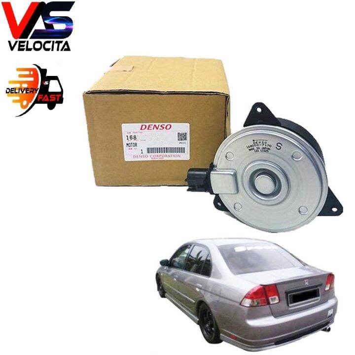 DENSO RADIATOR FAN MOTOR HONDA CIVIC 1.7 S5A 2001-2005 (19030-PLC-003L ...