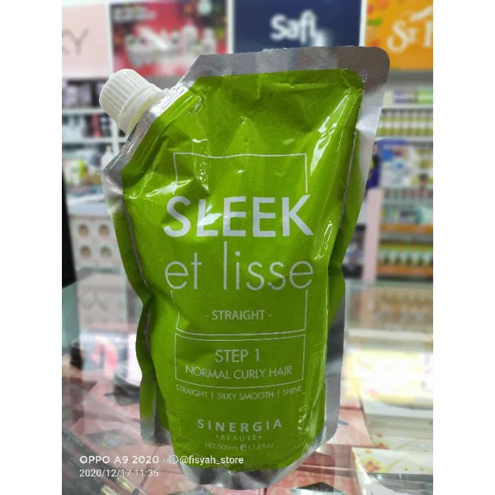 Sinergia Sleek Et Lisse 500ml Step 1 For Normal Curly Hair | Lazada Indonesia
