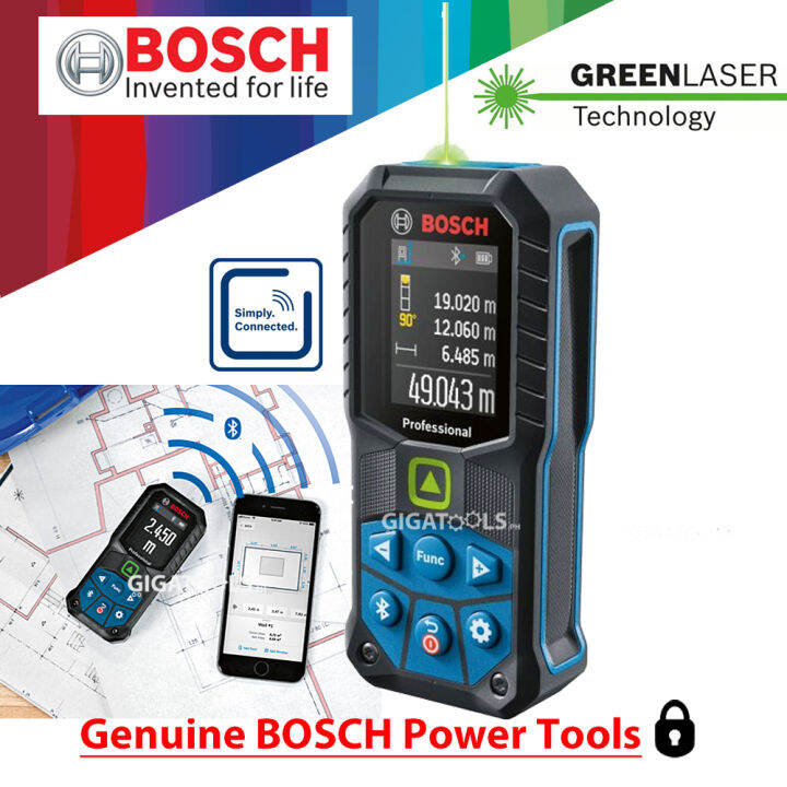 New Bosch GLM 50-27 CG ( 50m ) Professional Digital Distance Laser Measure / Rangefinder with ...