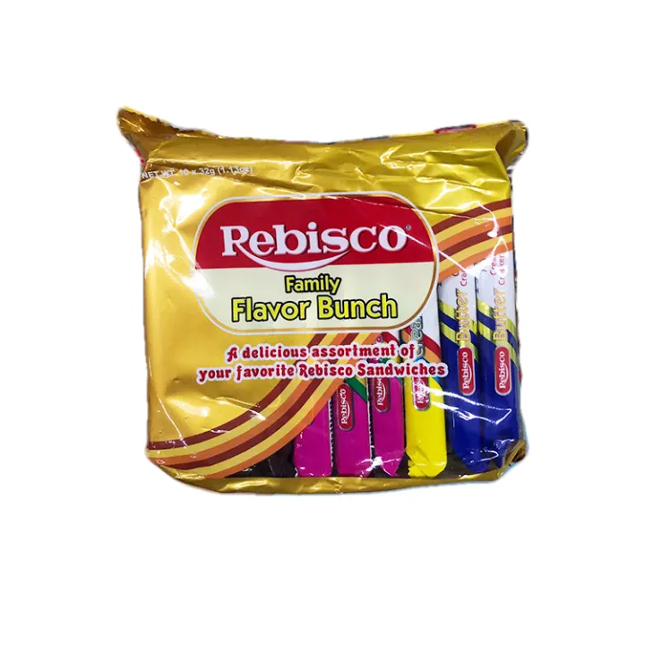 REBISCO SANDWICH FLAVOR BUNCH 10SX40G | Lazada PH