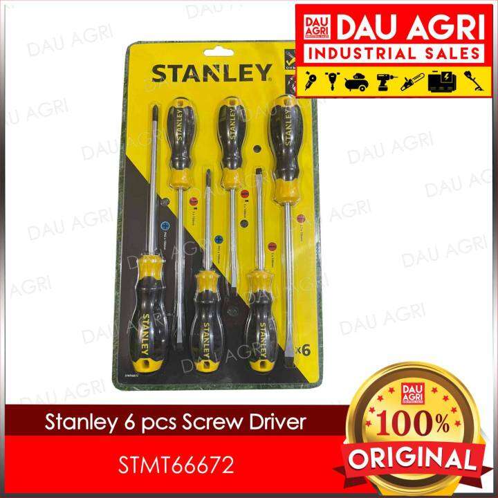 Stanley 6pcs Screw Driver STMT66672 | Lazada PH