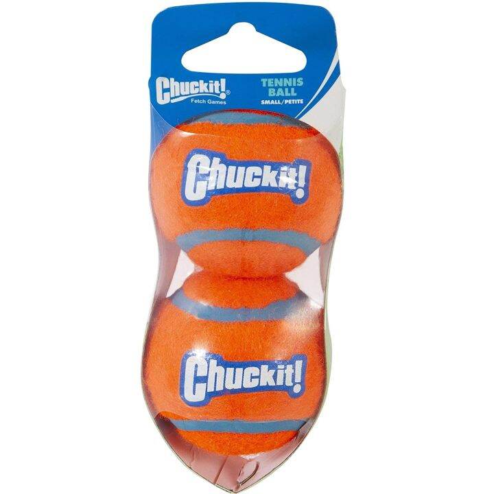 Chuckit! Tennis Ball Dog Toy 2-Pack Shrink (S, M, L, or XL) | Lazada PH