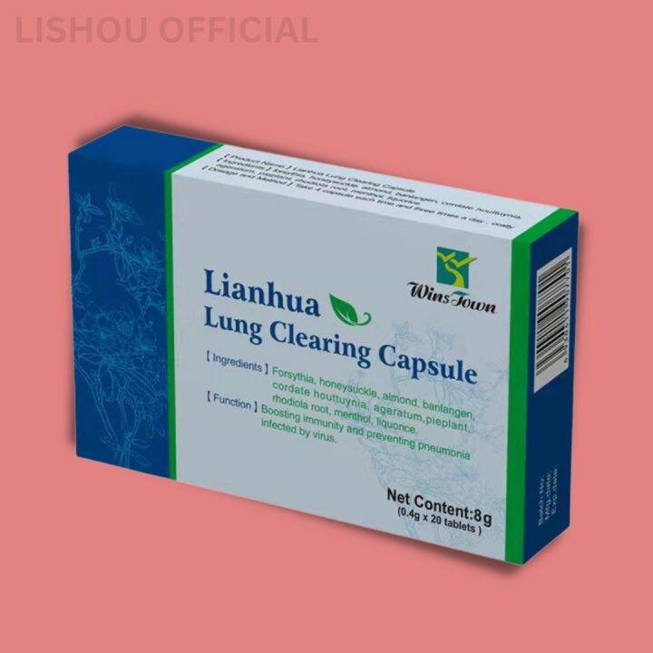 Original Lianhua Lung Clearing Capsule, Deep cleaning of lung toxin ...