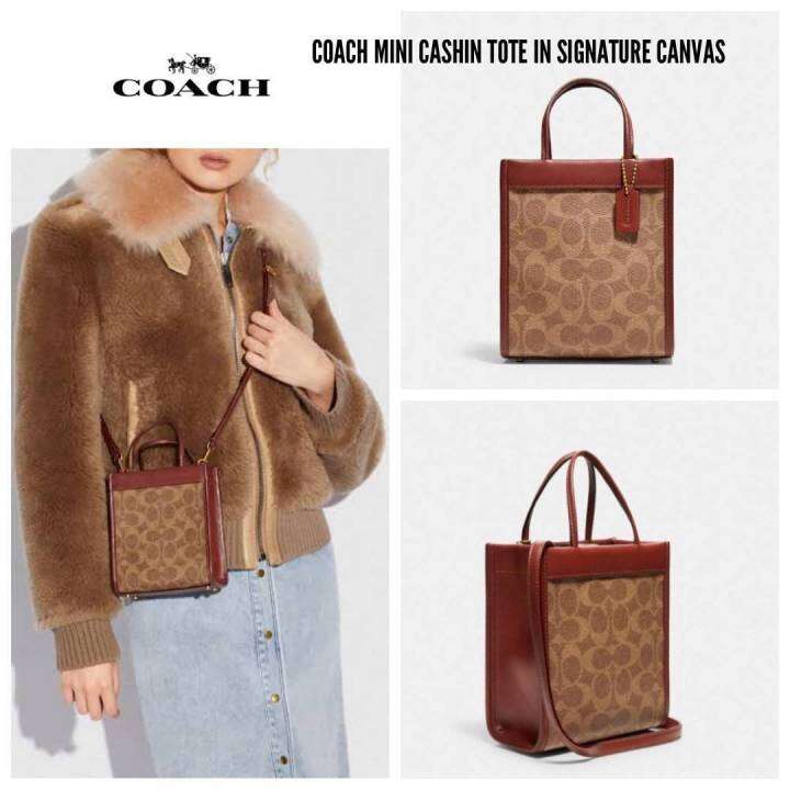 Coach กระเป๋าโท้ตขนาดเล็ก | Lazada.co.th