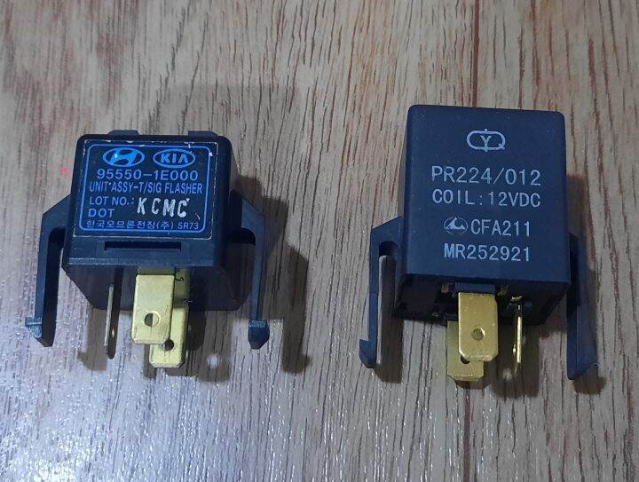 Relay Kia 95550-1E000 / MR252921 Turn Signal Flasher Relay รีเลย์ไฟ ...