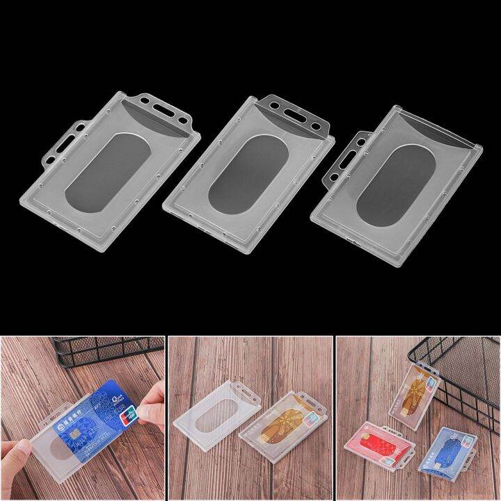 1/3pcs Hard Plastic New Office School ID Business Case Badge Multi-use ...